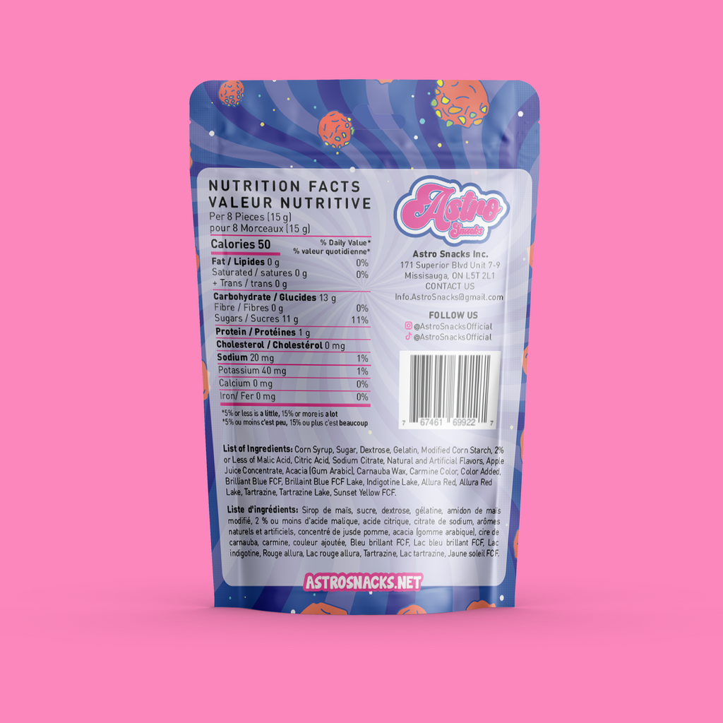 Freeze Dried Nerd Clusters – Astro Snacks