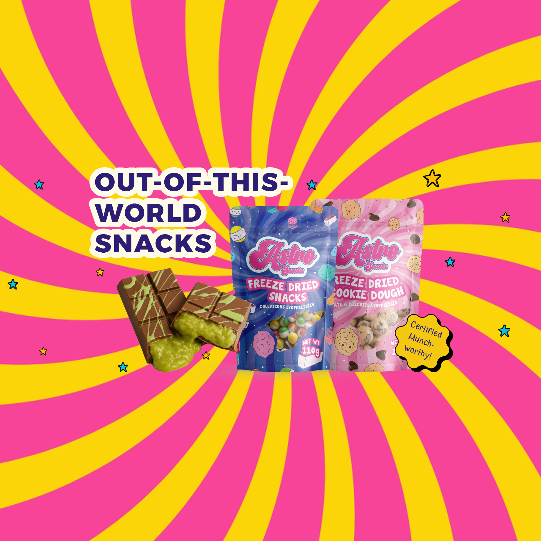 Astro Snacks - Freeze Dried Candy & Dubai Chocolate